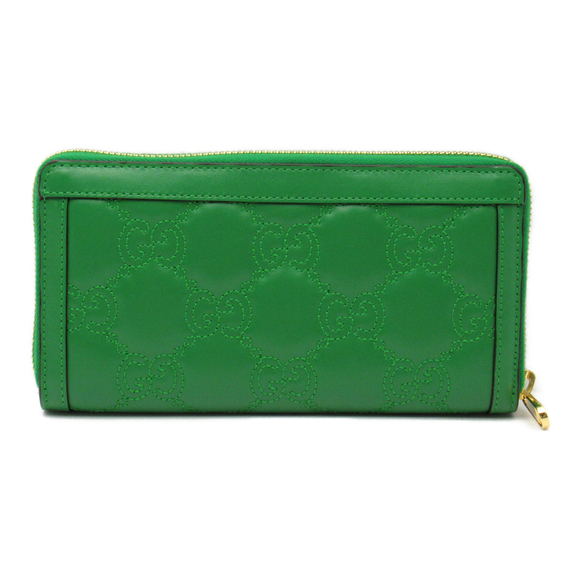 Gucci | Bags | Gucci Green Leather Bamboo Long Wallet | Poshmark